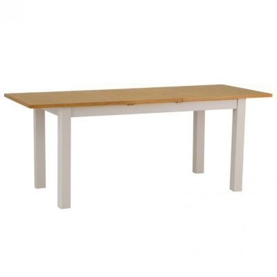 Mobilya Baba Alvesta 160 cm Açılır Masa Cappuccino & Naturel Masif ...